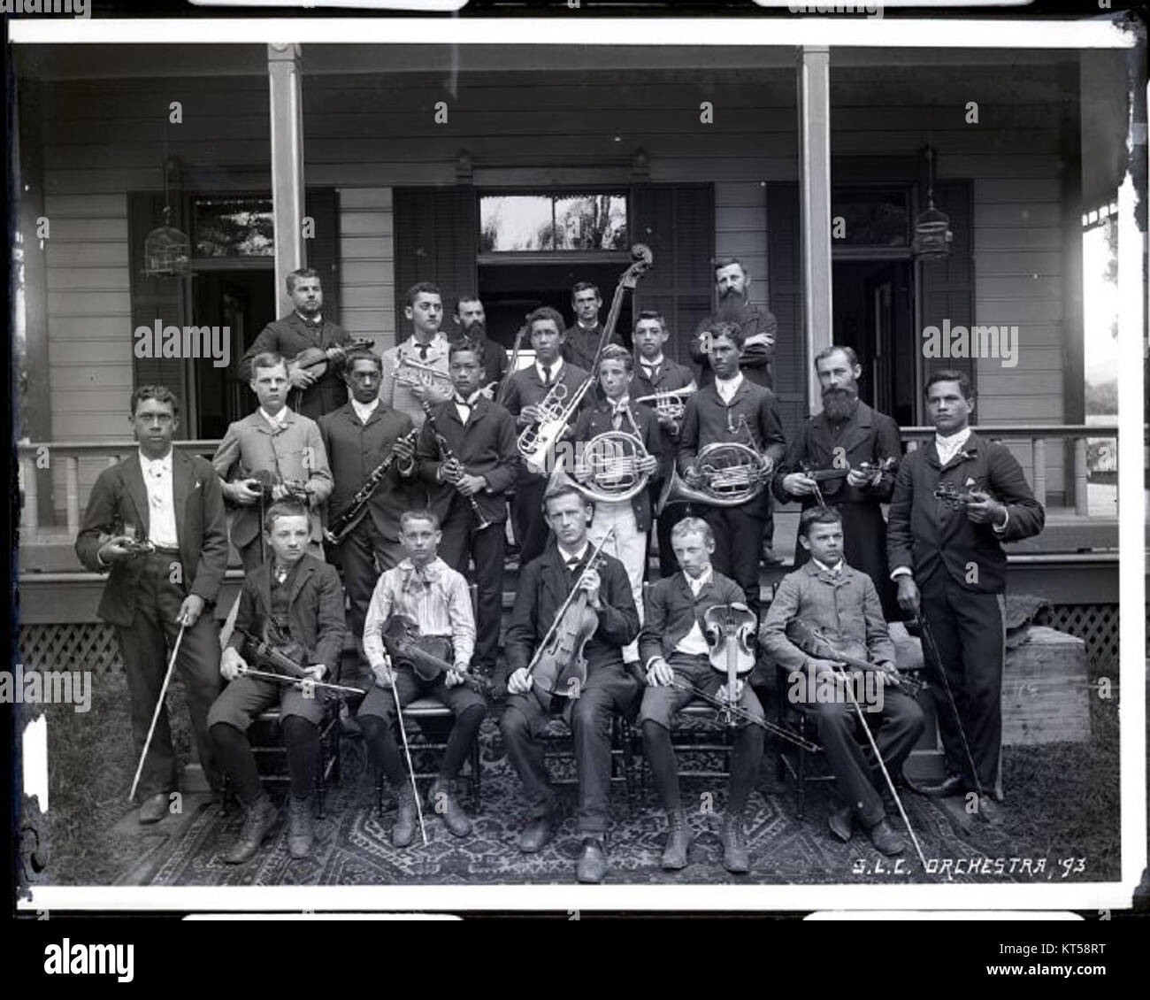 Photograph by Brother Bertram capturing Orchestra Saint Louis College ...