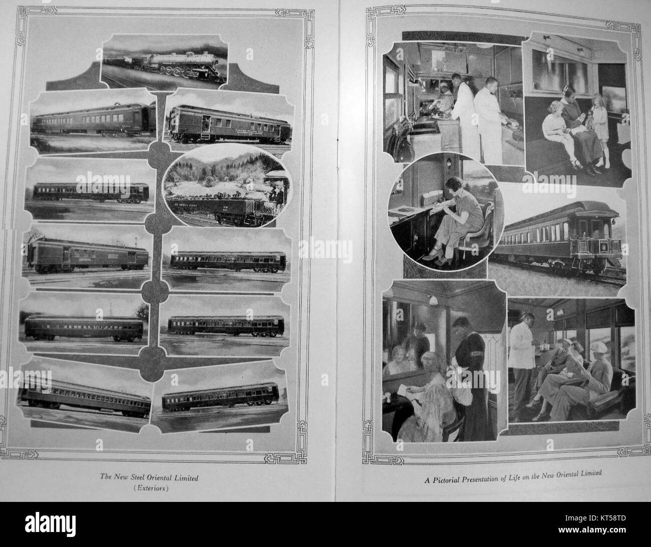 20th century limited train Black and White Stock Photos & Images - Alamy