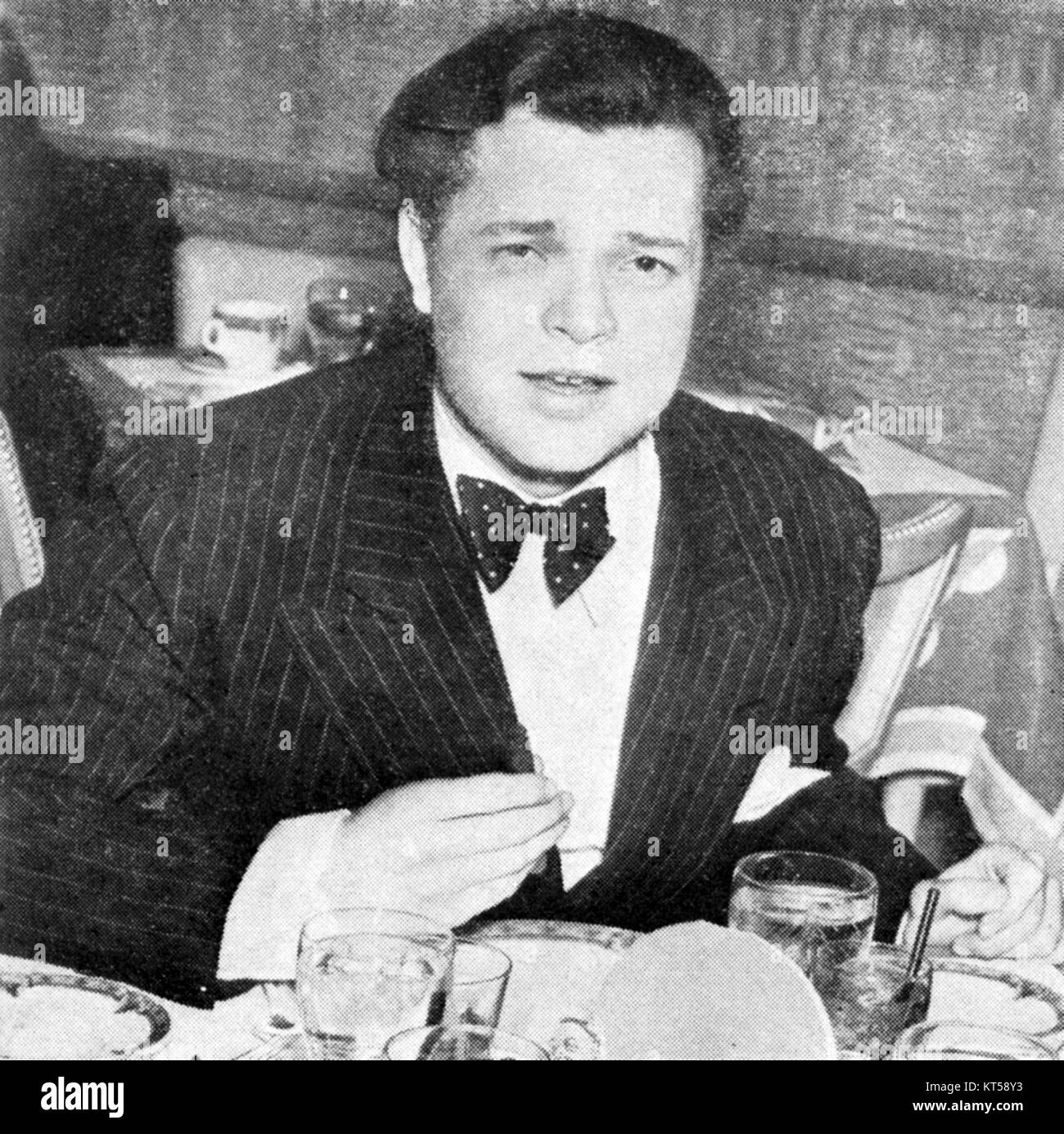 A portrait of Orson Welles, renowned American actor, director, and ...