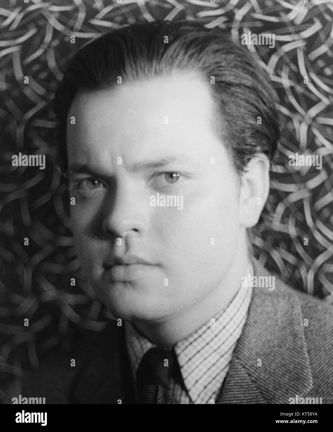 A cropped image of Orson Welles, captured in 1937. Welles was a ...