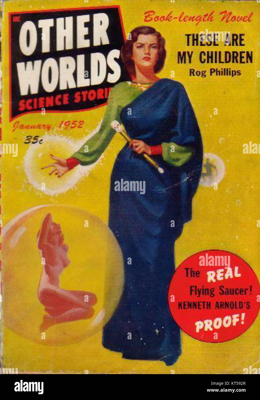 Other Worlds Science Stories, published in 1952, is a science fiction ...