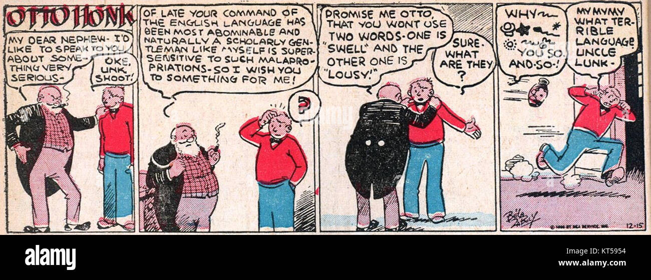 'The Funnies' by Otto Honk is a notable comic series. The third edition ...