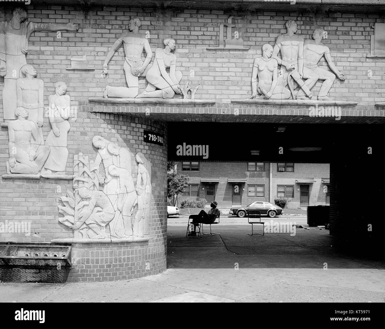This image depicts an overpass in the Anacostia neighborhood of ...