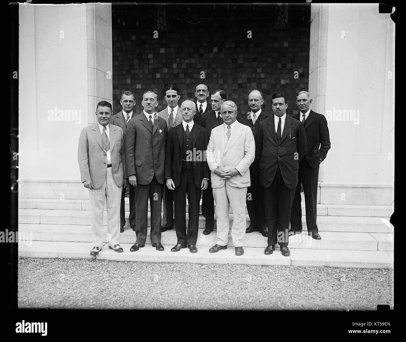 This image captures key figures of the Pan American Union in 1929 ...