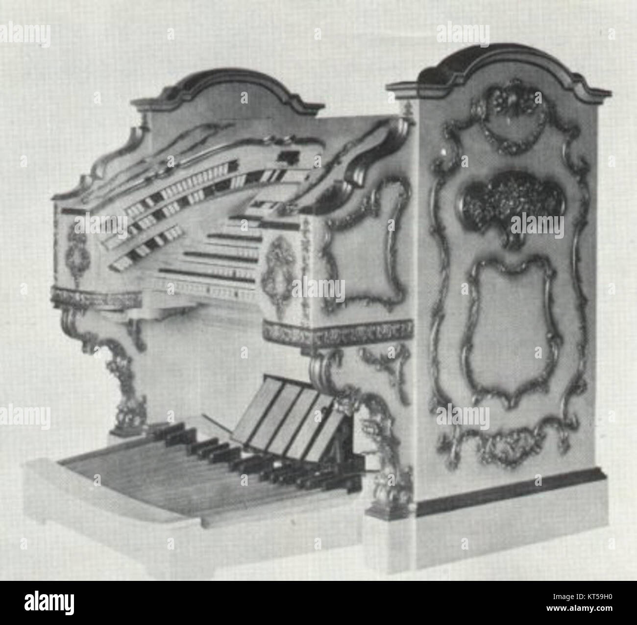 Paramount organ factory picture Stock Photo - Alamy