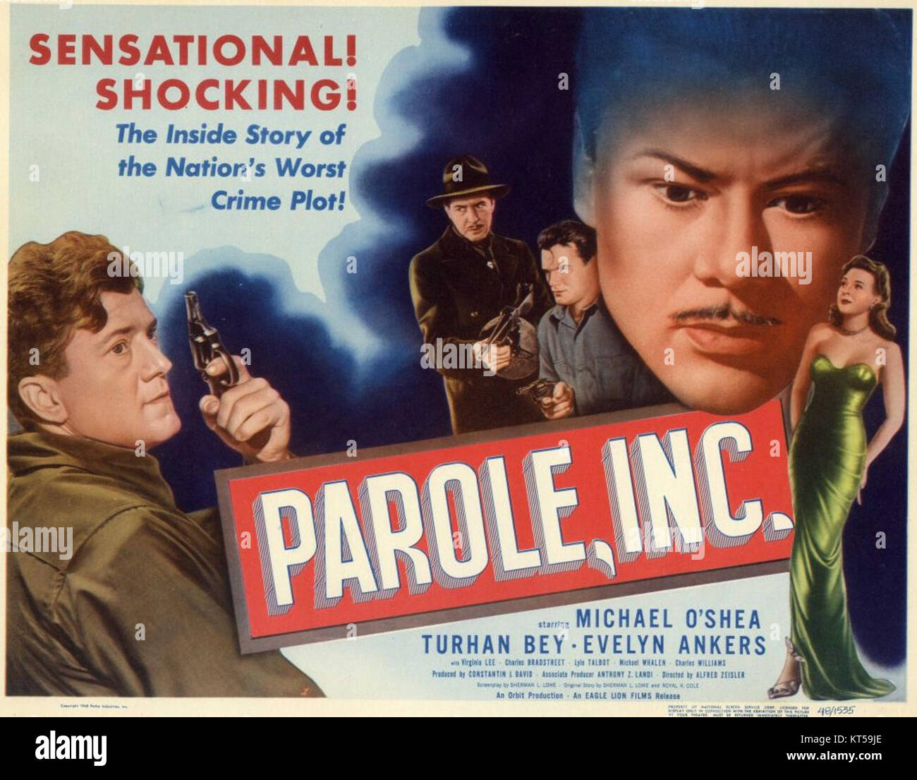 Parole, Inc. (1948) poster Stock Photo - Alamy
