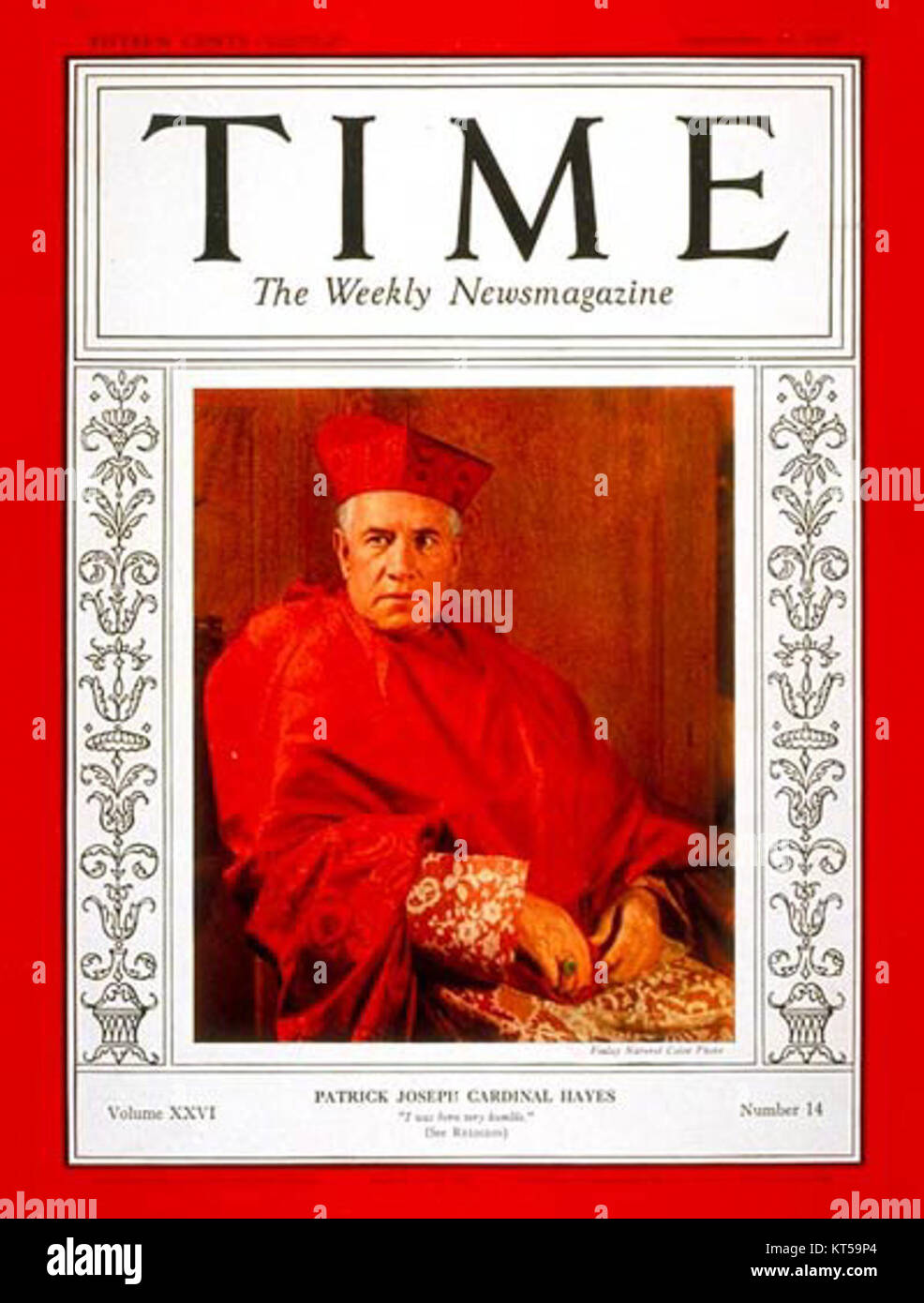 Patrick Cardinal Hayes was an influential figure in the Catholic Church ...