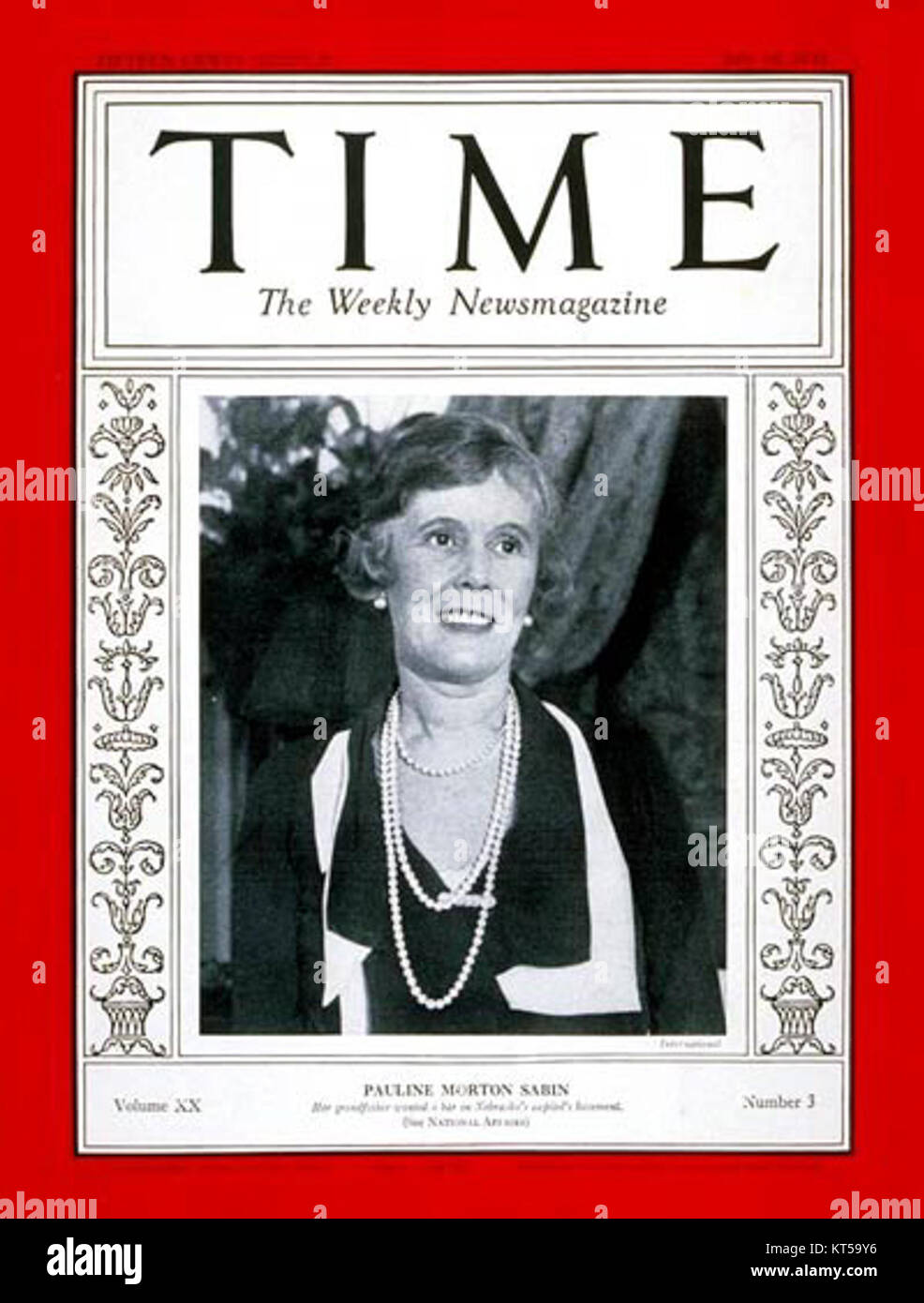Pauline Sabin was an American socialite and activist, best known for ...