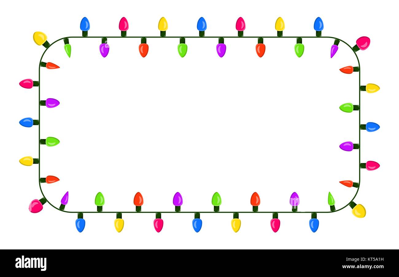 Christmas Light Border Clipart