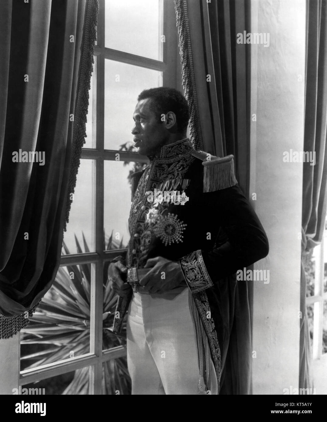 Paul Robeson starred in the title role of 'The Emperor Jones,' a 1933 ...