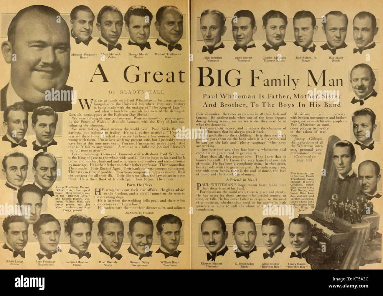 Paul whiteman orchestra hi-res stock photography and images - Alamy