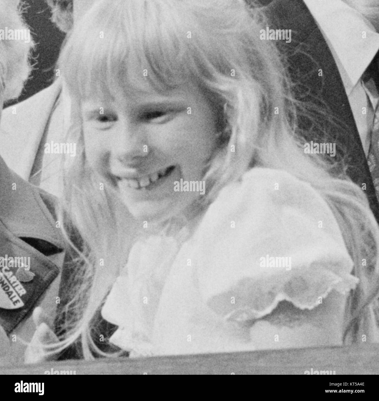 Amy Carter, the daughter of President Jimmy Carter, attended the 76th ...