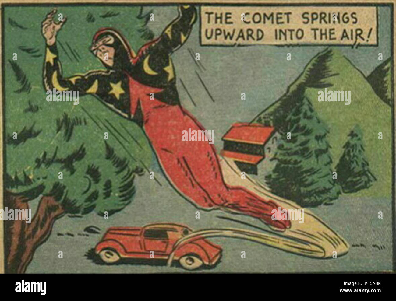 Pep Comics panel Stock Photo - Alamy