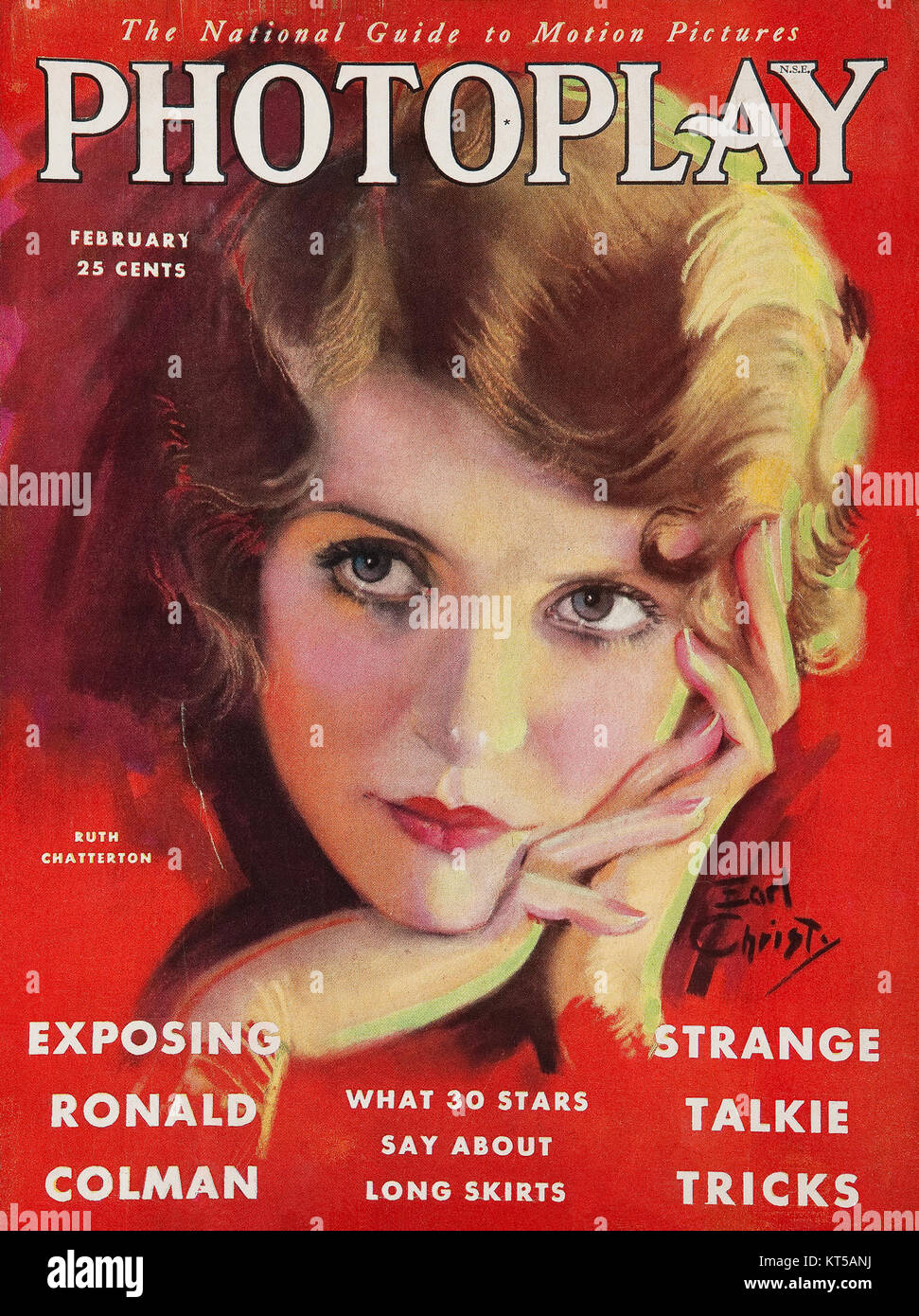 This February 1930 issue of Photoplay magazine features cultural and ...