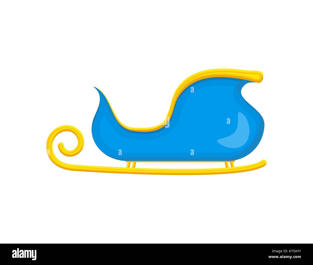 Santa sleigh cartoon hi-res stock photography and images - Alamy