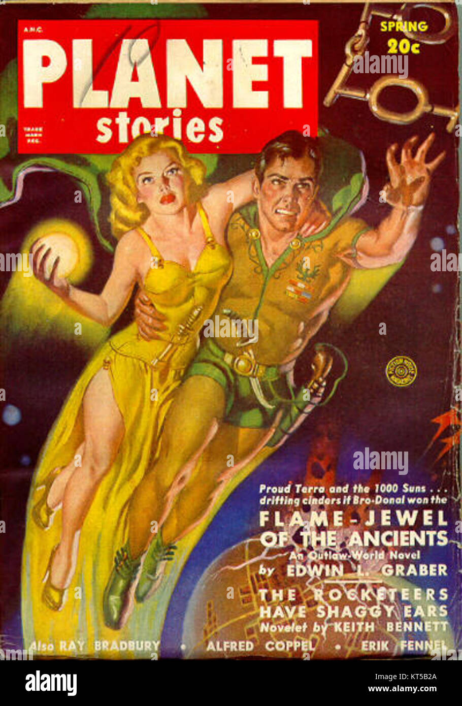 Planet Stories was a science fiction magazine popular in the 1950s ...