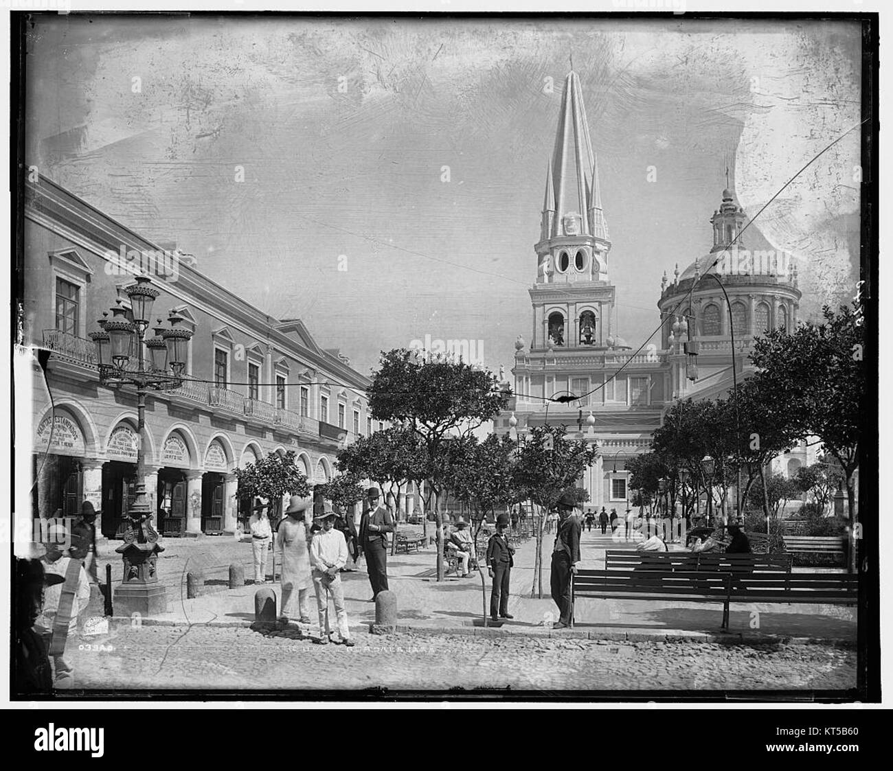 Historic plaza in center Black and White Stock Photos & Images - Alamy