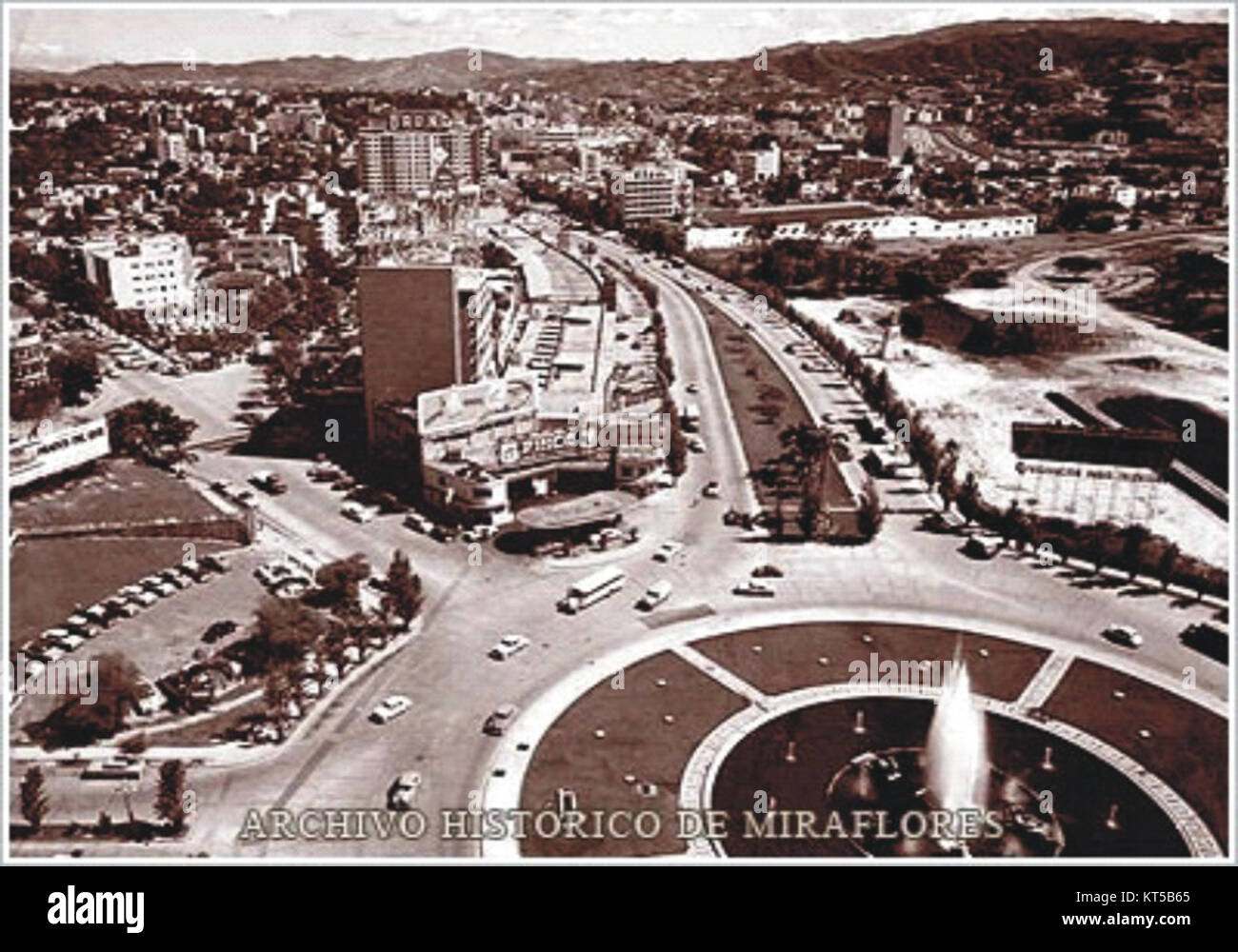 Plaza Venezuela, a major square in Caracas, Venezuela, is historically ...