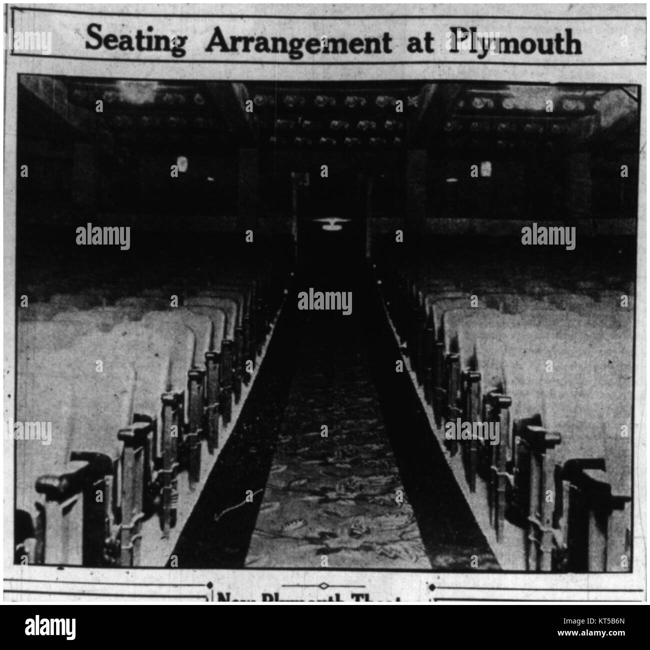 This image showcases the seating arrangement inside the Plymouth ...