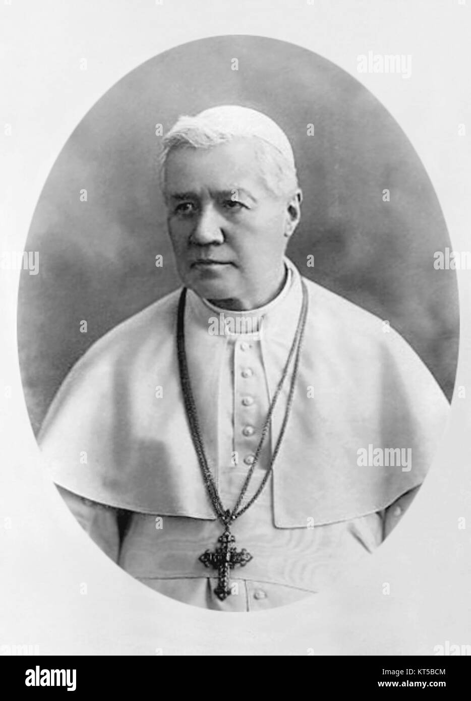 This image is a retouched portrait of Pope Pius X, the 258th Pope of ...