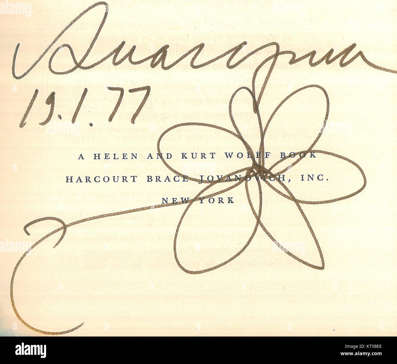 Andrei Amalrik signature Stock Photo - Alamy