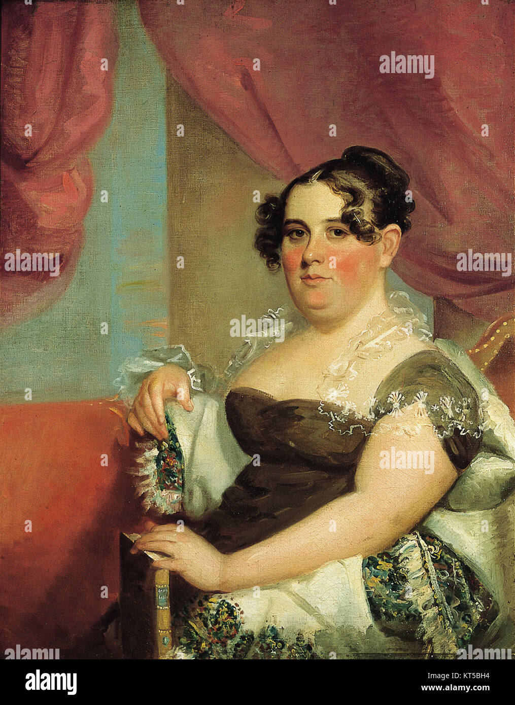 This portrait of Sarah Low Norton, painted by Matthew Harris Jouett ...