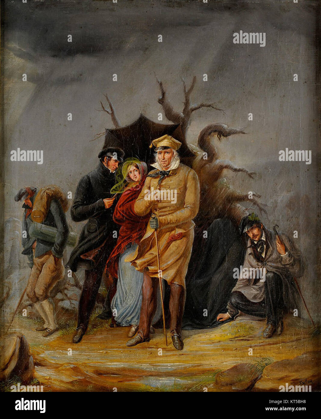 Portrait of the Kummer-Hossfeld Family by Johann Friedrich Hossfeld ...