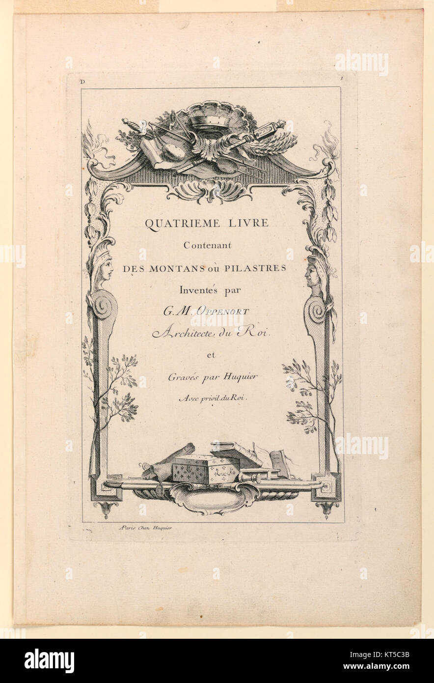 French art historical print record hi-res stock photography and images ...