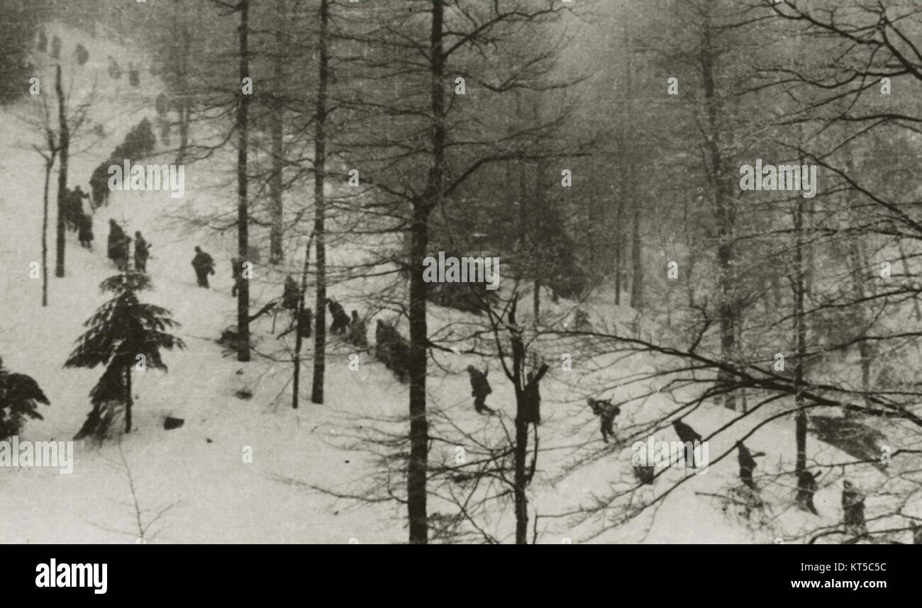 This image references the battle of the Suvobor Partisan Detachment ...