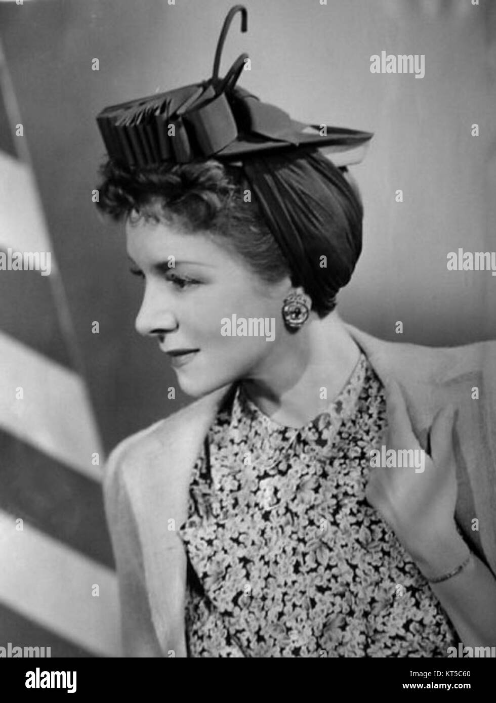 A promotional photograph of Helen Hayes, the acclaimed American actress ...