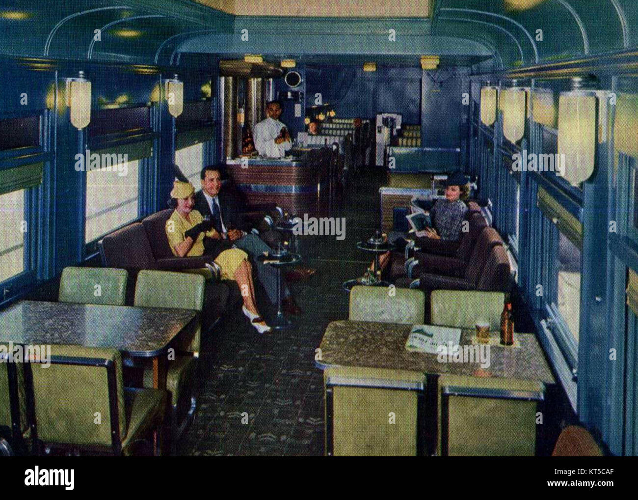 Pullman lounge hi-res stock photography and images - Alamy