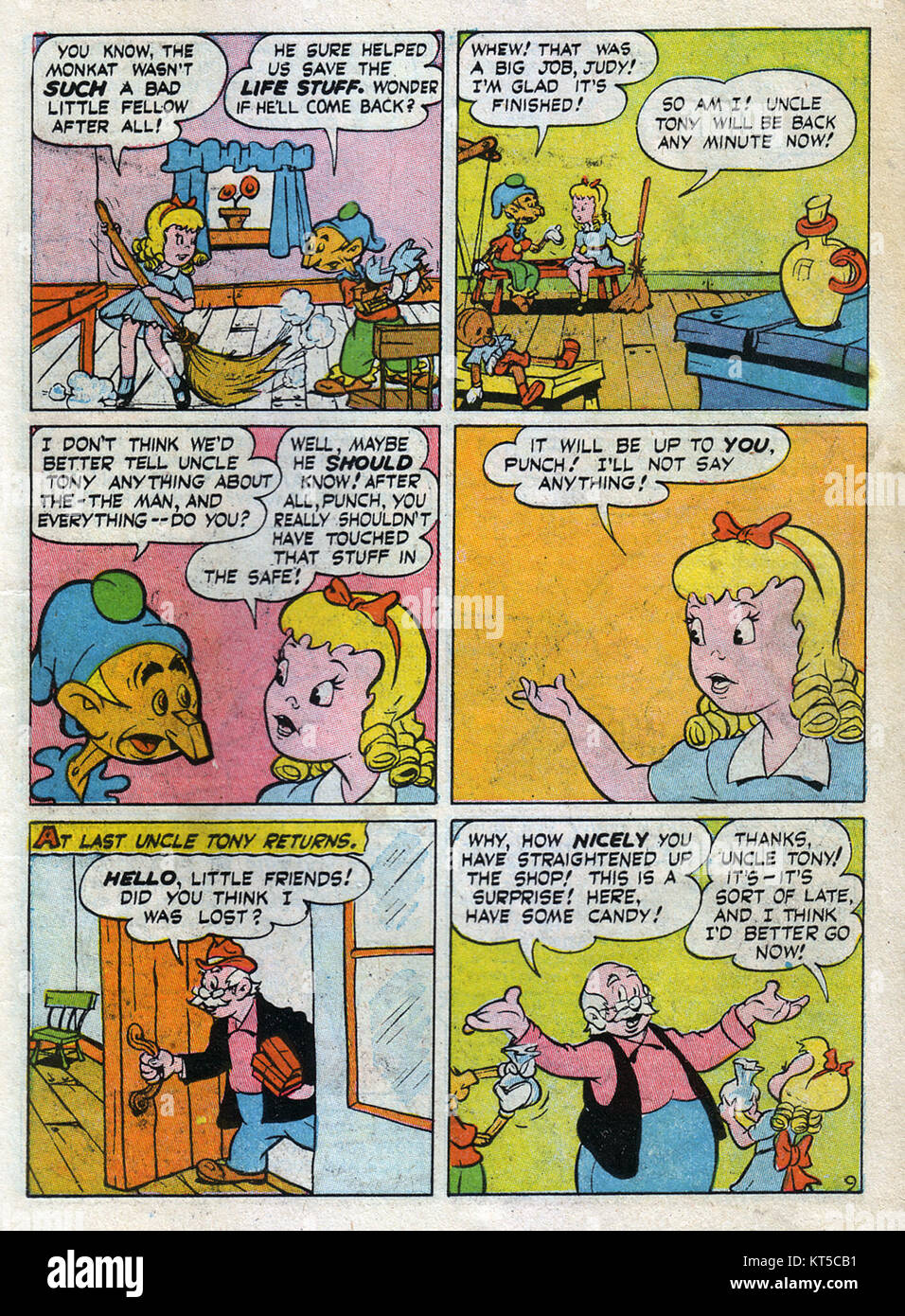 Punch and Judy Comics Volume 1 is a collection of comic strips that ...