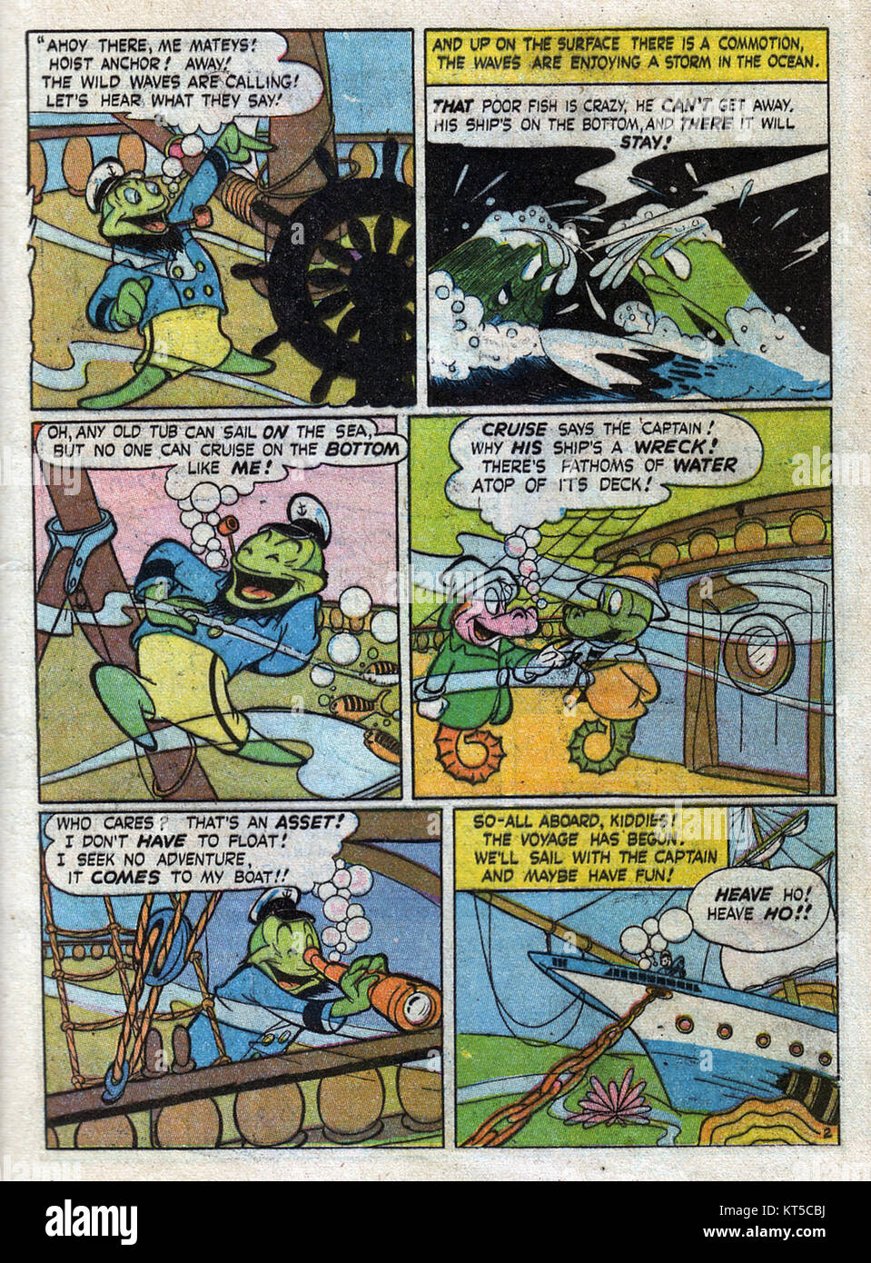 A comic book page from *Punch and Judy Comics*, Volume 1, Issue 23 ...