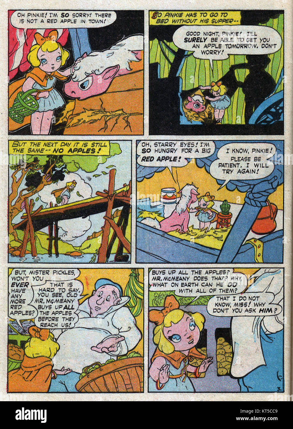 This image is a page from the Punch and Judy comics, a series of ...