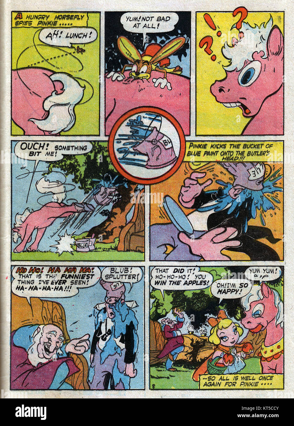 This entry refers to a page from the 'Punch and Judy Comics' collection ...