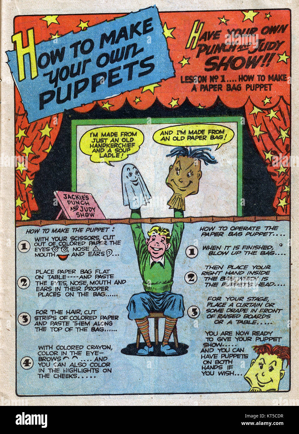 The Punch and Judy show, an iconic English puppet theatre, features a ...