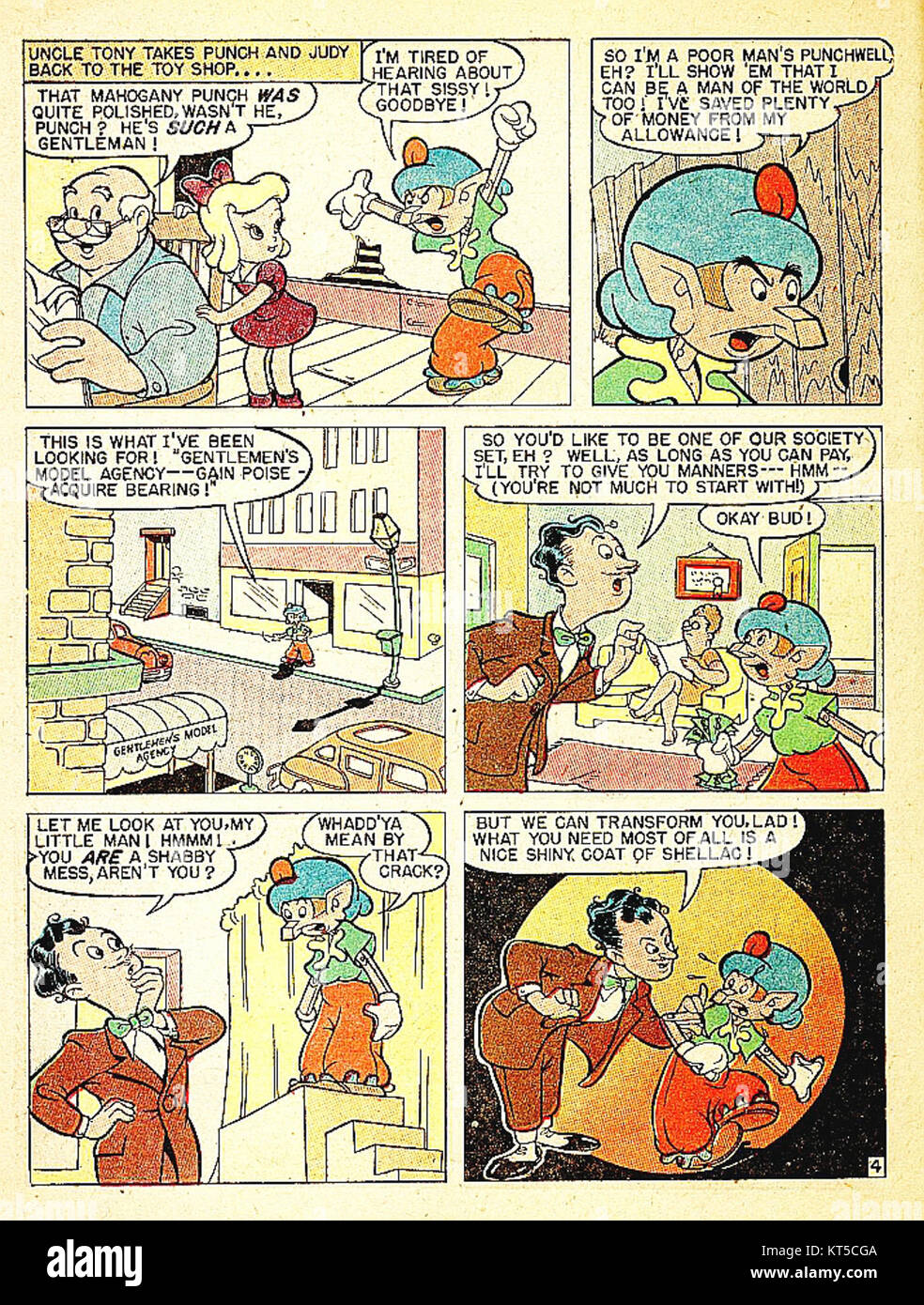 Comic strip in a comic book page hi-res stock photography and images ...