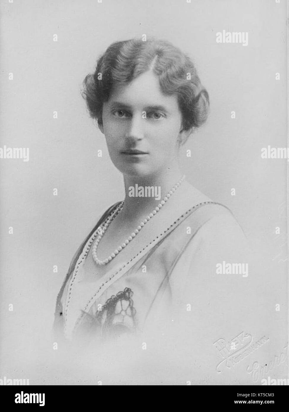 Queen Alexandrine of Denmark (1879-1952) was the wife of King Christian ...