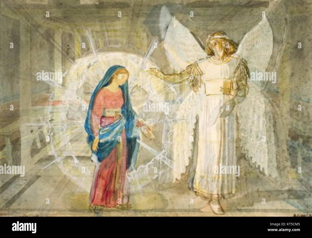 Angelus illustration hi-res stock photography and images - Alamy