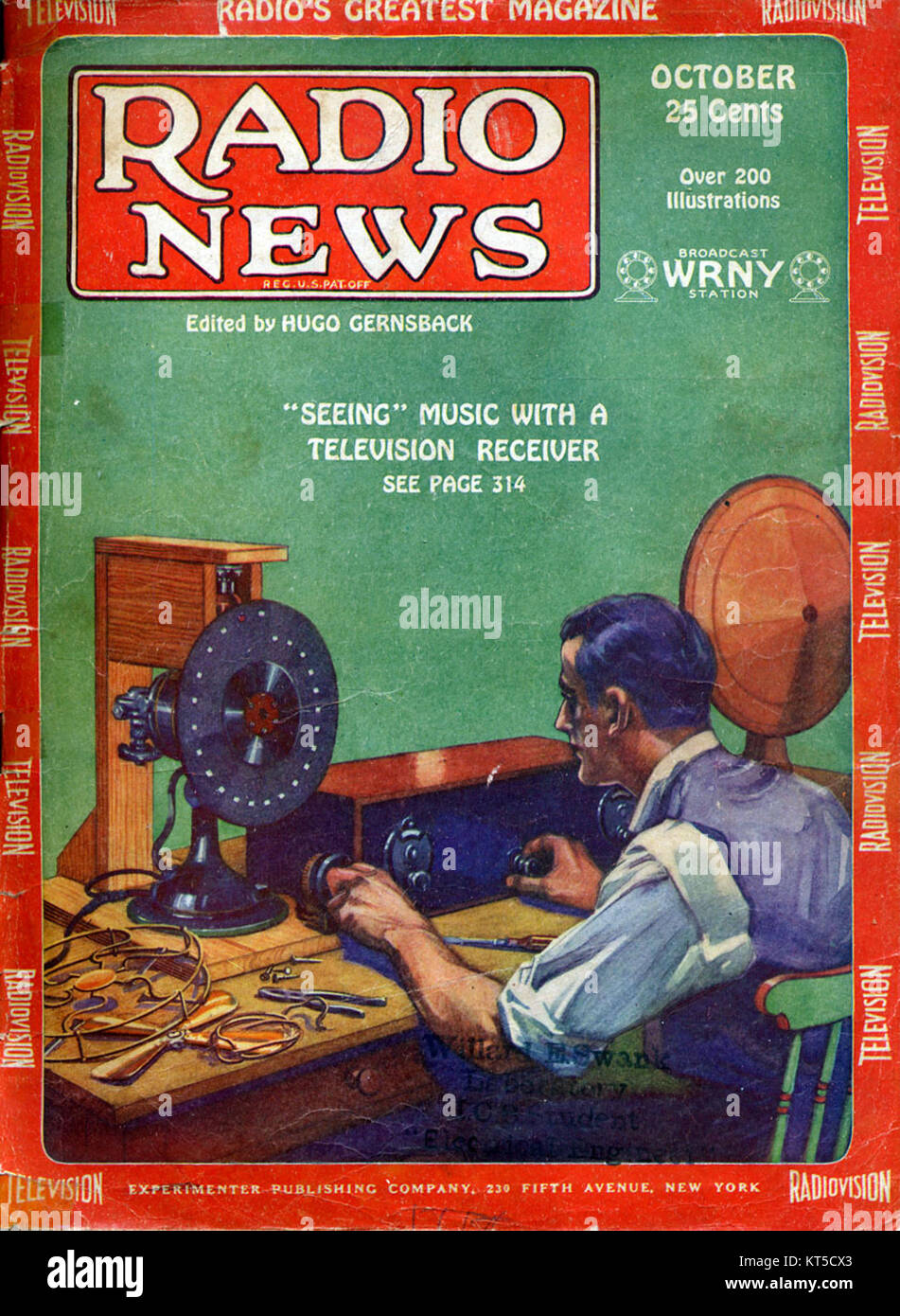 Early radio innovations hi-res stock photography and images - Alamy