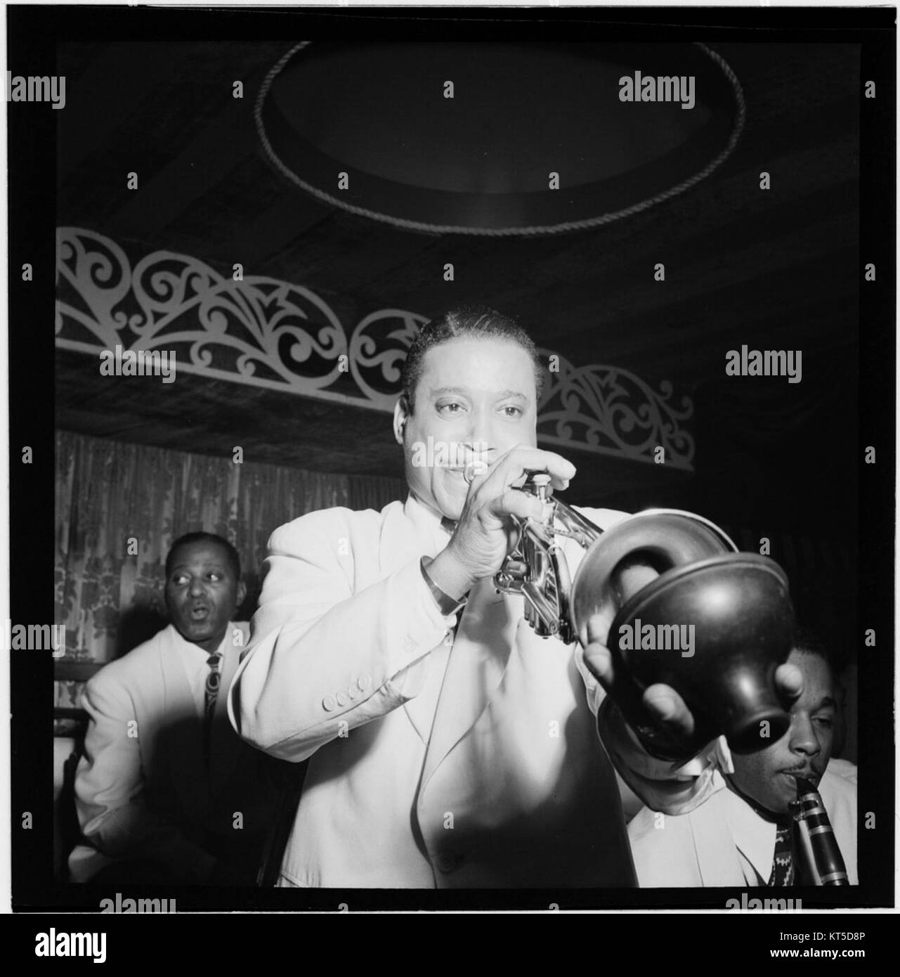 This image features Ray Nance, an American jazz musician, captured at ...
