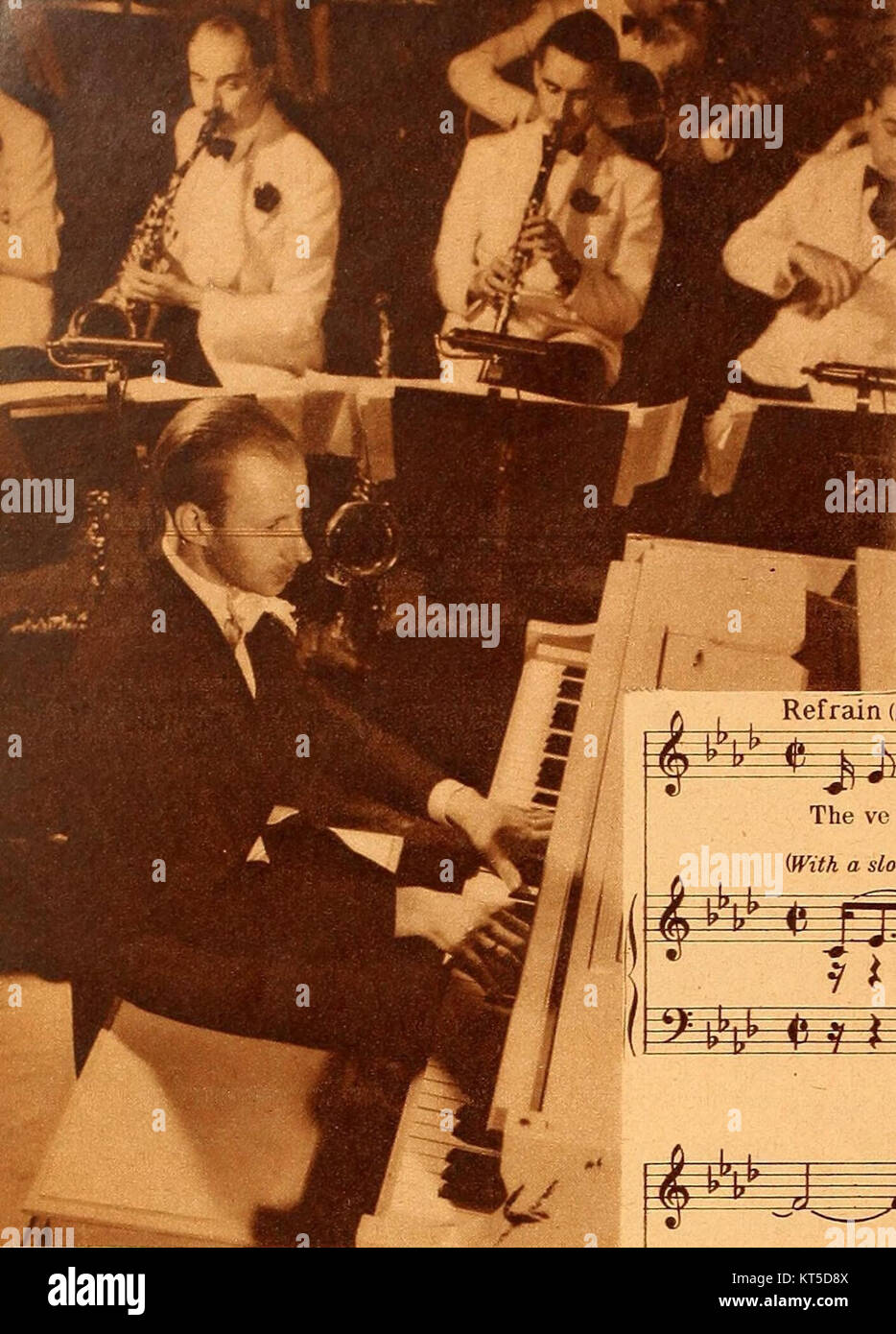 Ray Noble, a famous British bandleader and conductor, was featured in ...