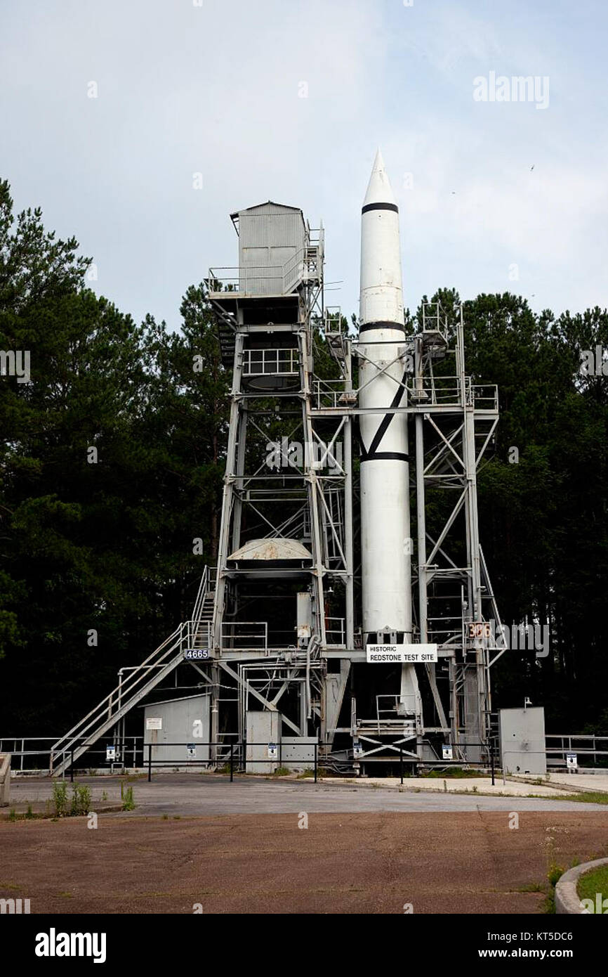 Redstone test stand missile hi-res stock photography and images - Alamy