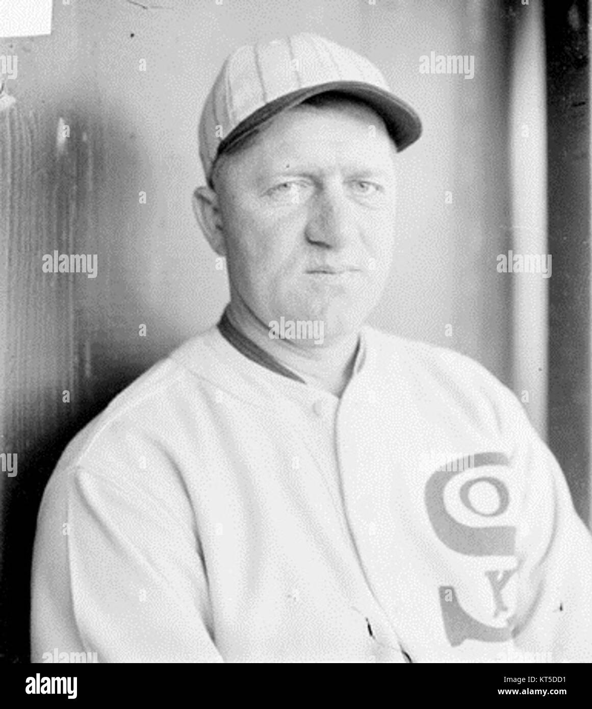 This image depicts Red Faber, a notable baseball player, in the dugout ...