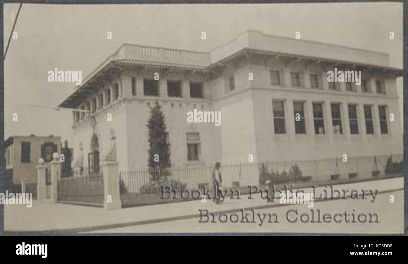The Red Hook Branch of the Brooklyn Public Library serves as a community hub, providing access ...