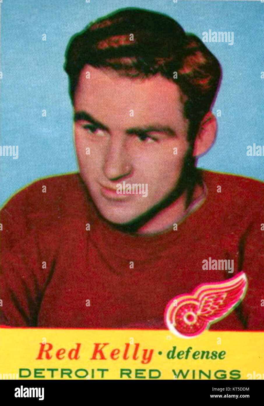 Red Kelly was a prominent Canadian ice hockey player, known for his ...