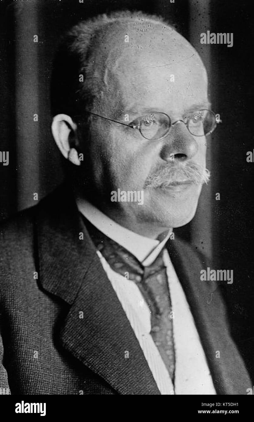 Reichskanzler Wilhelm Marx (cropped1 Stock Photo - Alamy