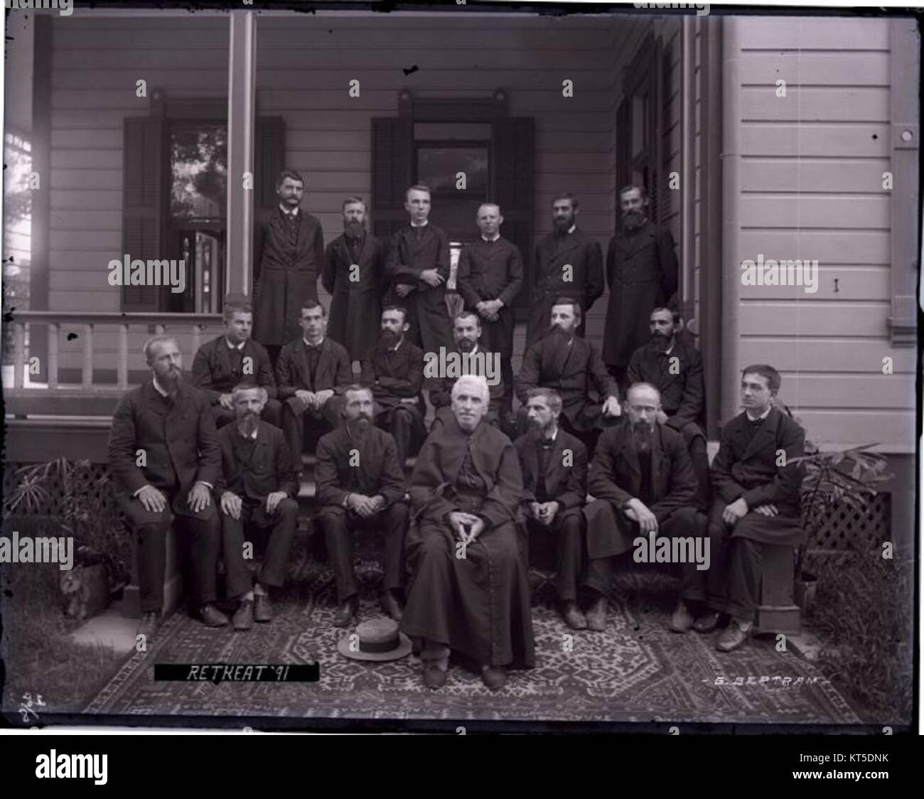 This photograph by Brother Bertram captures the Retreat Saint Louis ...