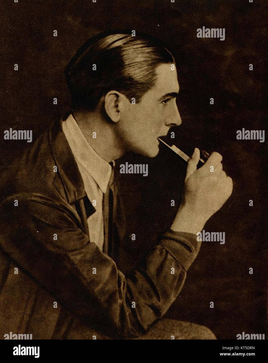 Rex Ingram was a prominent early 20th-century actor, and this portrait ...