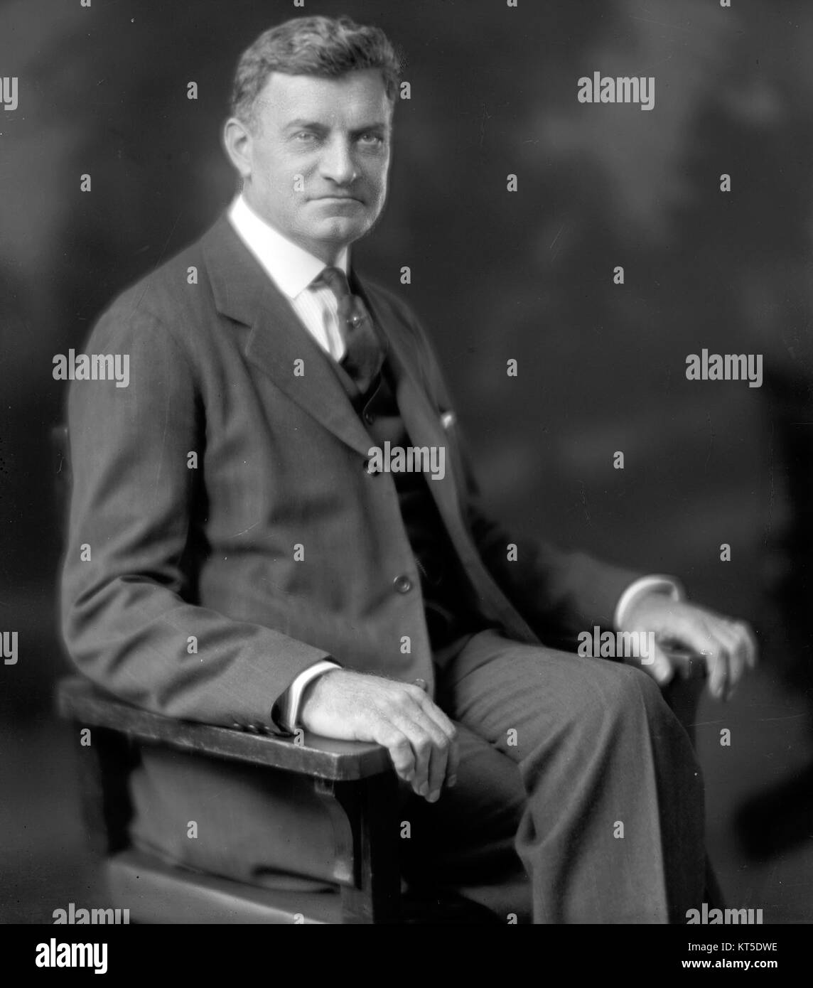 A portrait of Richard Olney II, likely a notable figure from the Olney ...